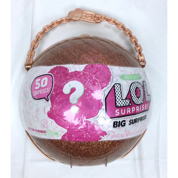 Mga | Toys | New Lol Big Surprise Gold Glitter Mystery Ball Limited ...